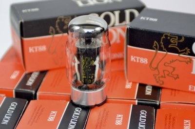 KT88 GOLD LION G.E.C. 80's