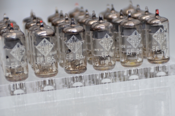 TELEFUNKEN EF86 SILVER PLATES