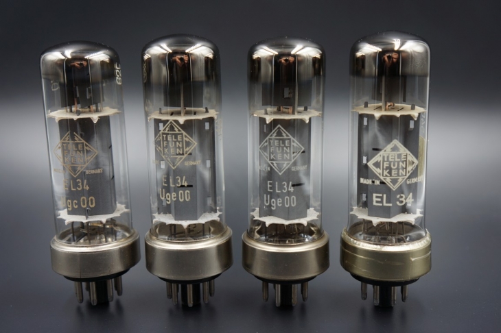 TELEFUNKEN EL34 METAL BASE